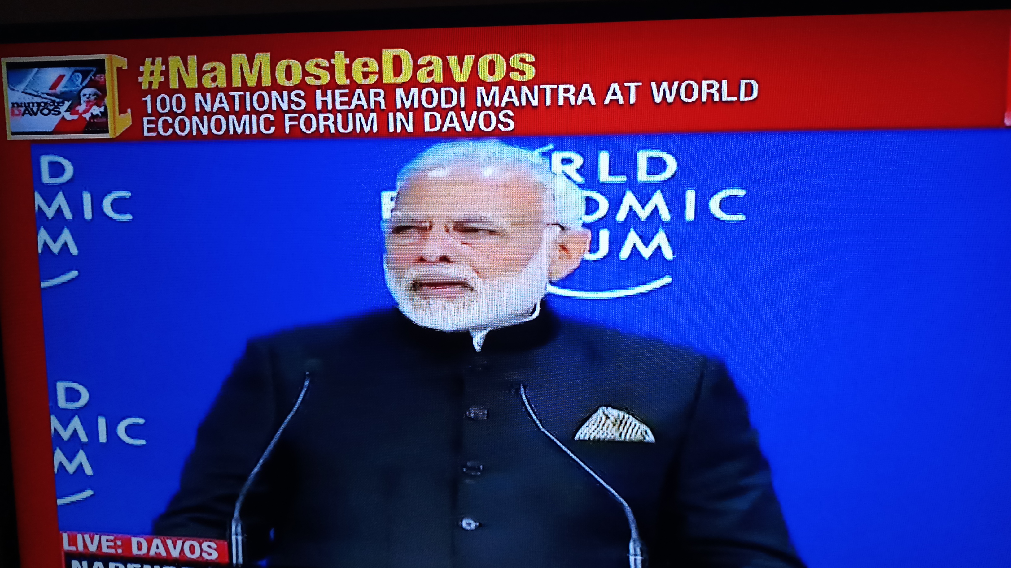 WORLD SAYS KUDOS TO PM MODI AT DAVOS - Lotus Times | Madurai ...