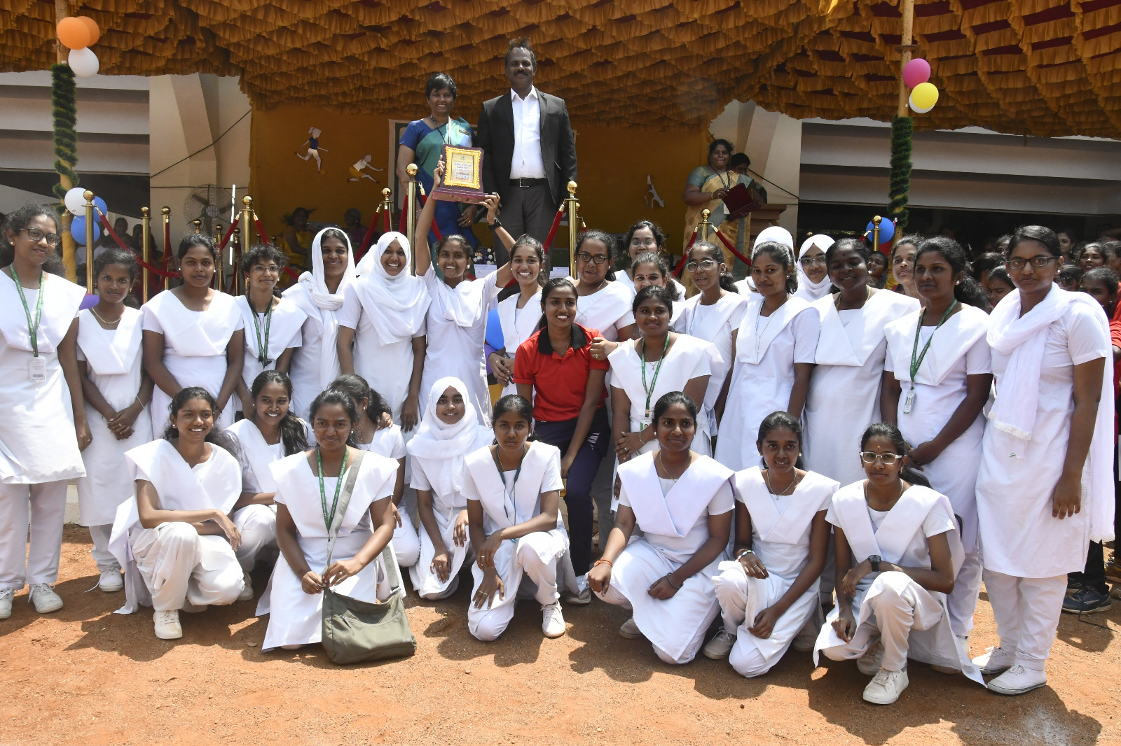 Lady Doak College's 74th annual sports day in Madurai; Students show ...
