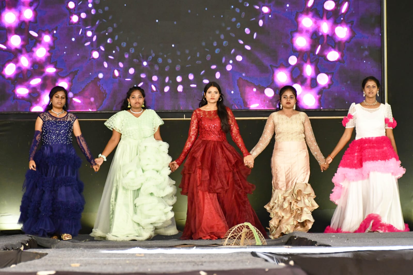 Showing fashion in style: Lady Doak College students display design ...