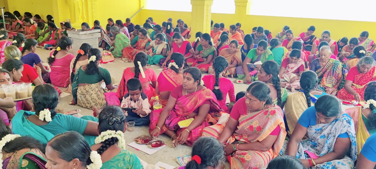 'Kunkuma Puja' held at Bhagavathi Amman Temple - Lotus Times | Madurai ...