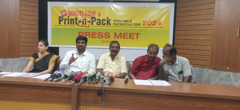 Print-n-Pack expo in Madurai from Dec 20 to 22; MADITSSIA ropes in 150 ...