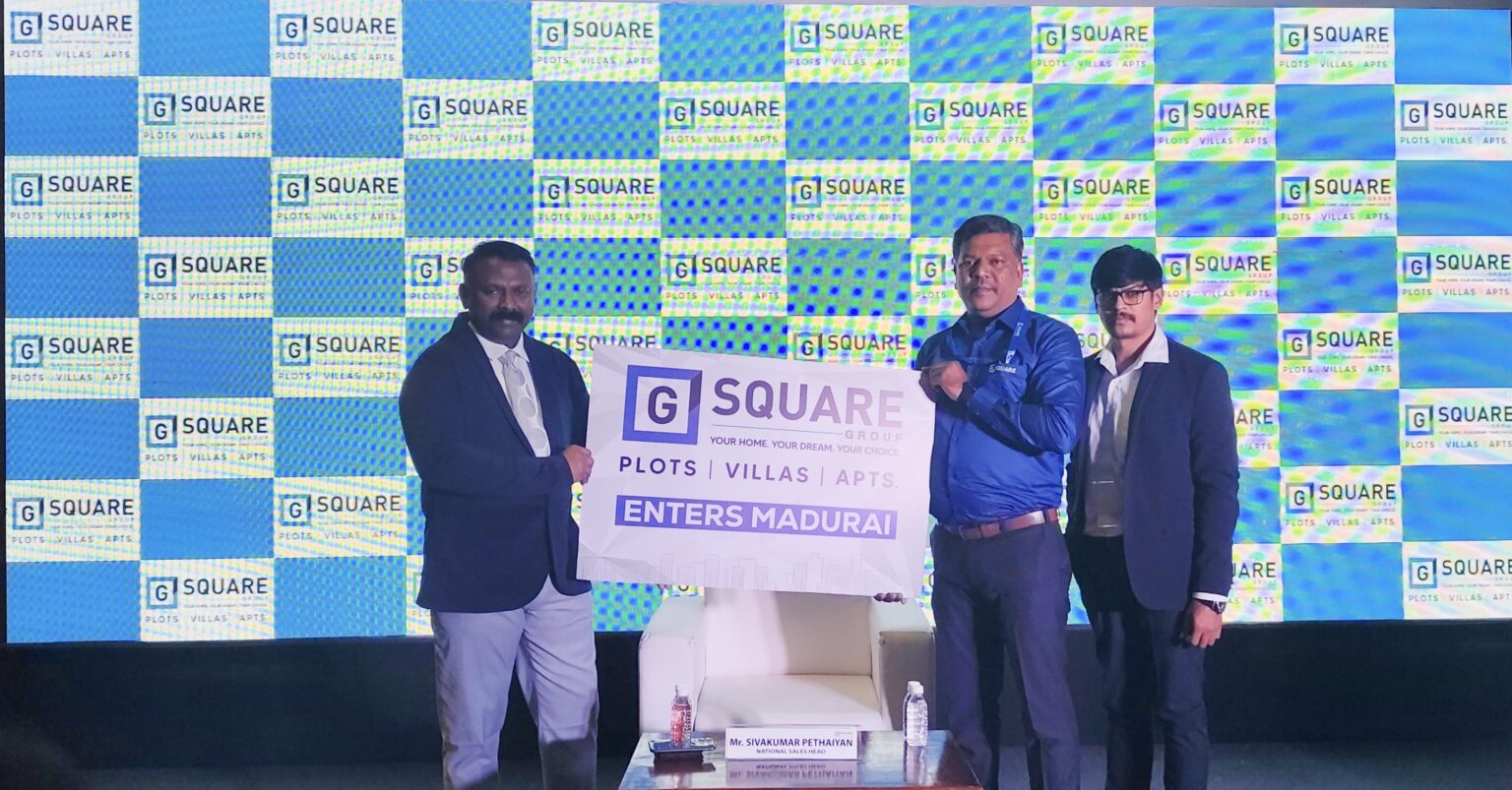 G Square enters Madurai with plots, villas and apartments; Launches ...